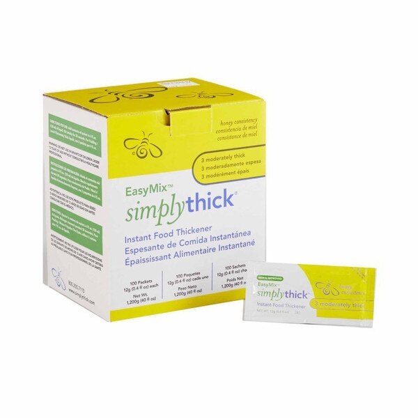 Food and Beverage Thickener SimplyThick® Easy Mix 12 Gram Individual ...