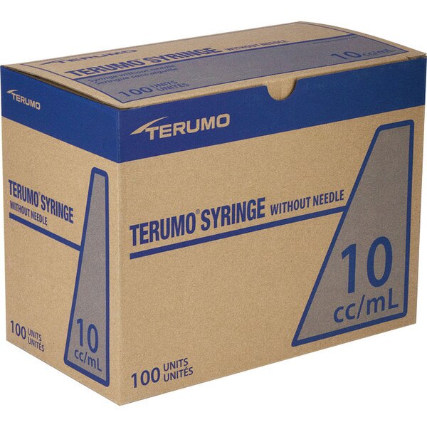 Terumo Luer Slip Syringe, 10mL, 100/Box SS-10S | Med-Vet International