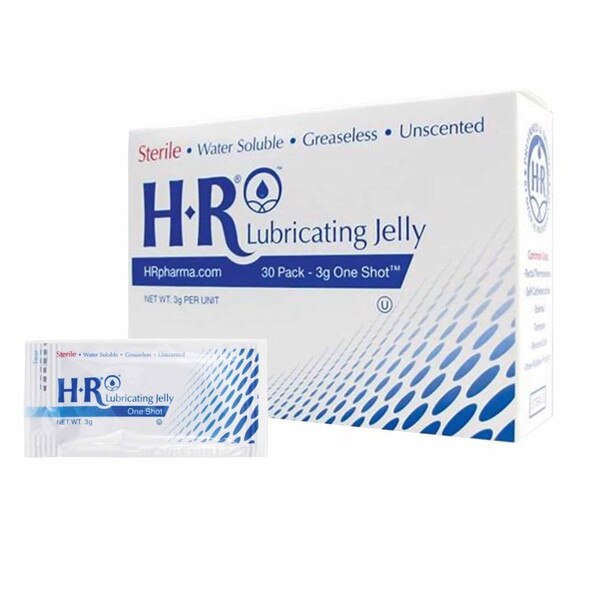 Lubricating Jelly HR® One Shot® 3 Gram Individual Packet Sterile, 208 ...
