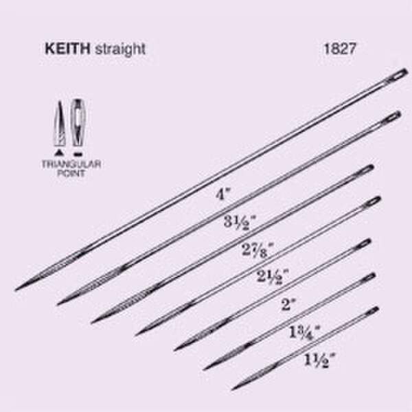 Anchor Products Surgical Suture Needle, Keith Straight Abdominal ...