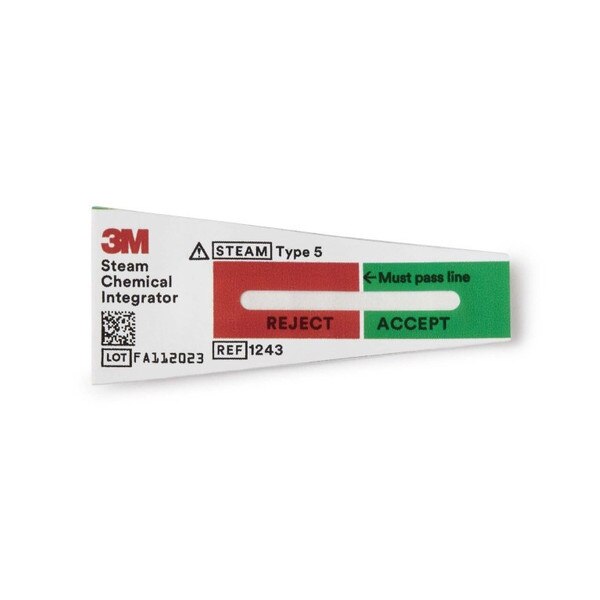 3M™ Attest™ Sterilization Chemical Integrator Strip, 2 Inch, 1243B, 100 ...