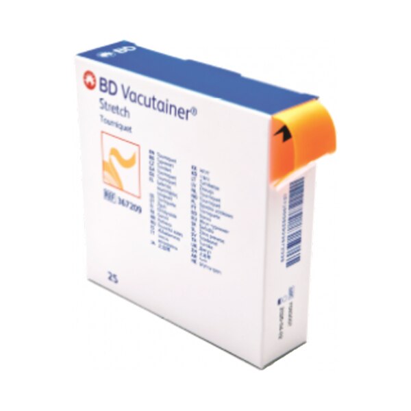 BD Vacutainer® Single Use Tourniquet, Orange, 25/Box | Med-Vet ...
