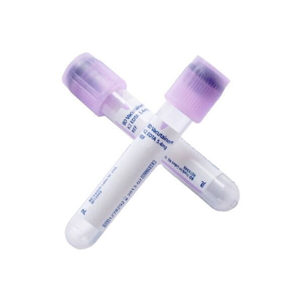 BD Vacutainer® Venous Blood Collection Tube K2 EDTA Additive 2 mL BD ...