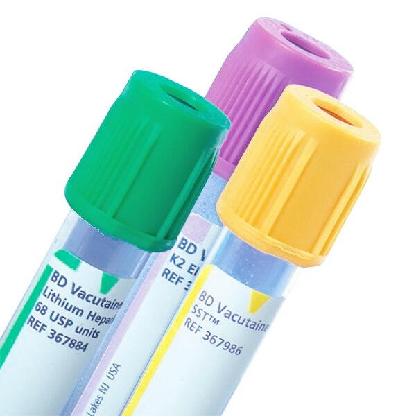 BD Vacutainer® PST™ Venous Blood Collection Tube Lithium Heparin ...