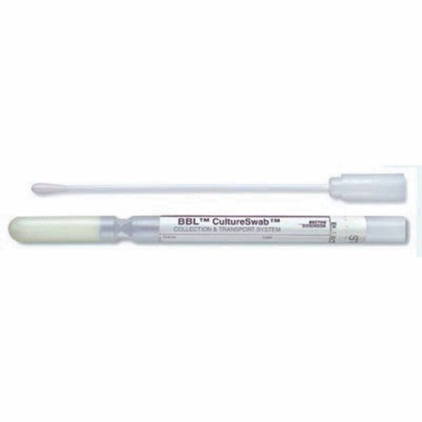 BD BBL CultureSwab Specimen Collection and Transport System, 5-1/4 Inch ...