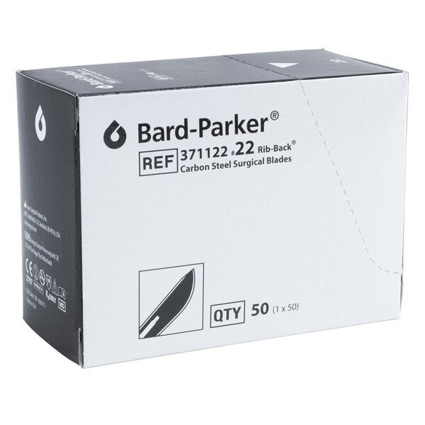 Surgical Blade Size 22 Sterile Bard Parker 50/bx | Med-Vet International