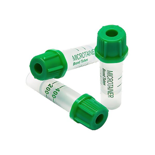 BD Microtainer® Capillary Blood Collection Tube Lithium Heparin ...