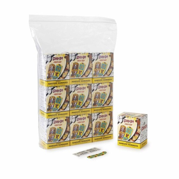 Adhesive Strip American® White Cross Stat Strip® 3/4 X 3 Inch Plastic ...