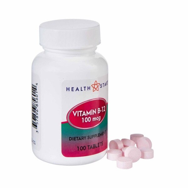 Vitamin Supplement Geri-Care® Vitamin B12 100 mcg Strength Tablet, 856 ...
