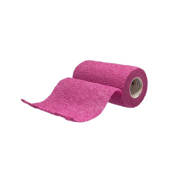 Non Sterile Cohesive Bandages, 4" x 5 Yards, Assorted, Latex, 18/Box ...