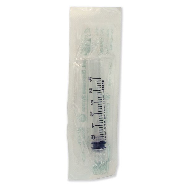 AHS Syringe, 3mL, Luer Lock, 1 each, AH03L | Med-Vet International