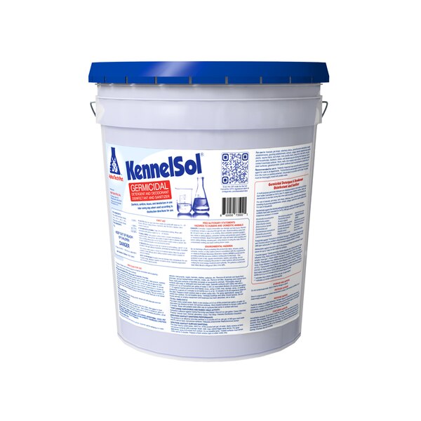 Kennelsol HC Broad Spectrum Germicidal Cleaner, 5 Gallon Pail | Med-Vet ...