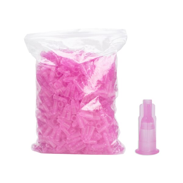 Clear Syringe Caps, Polypropylene, Non-Sterile, Fits All Syringes, Pink ...
