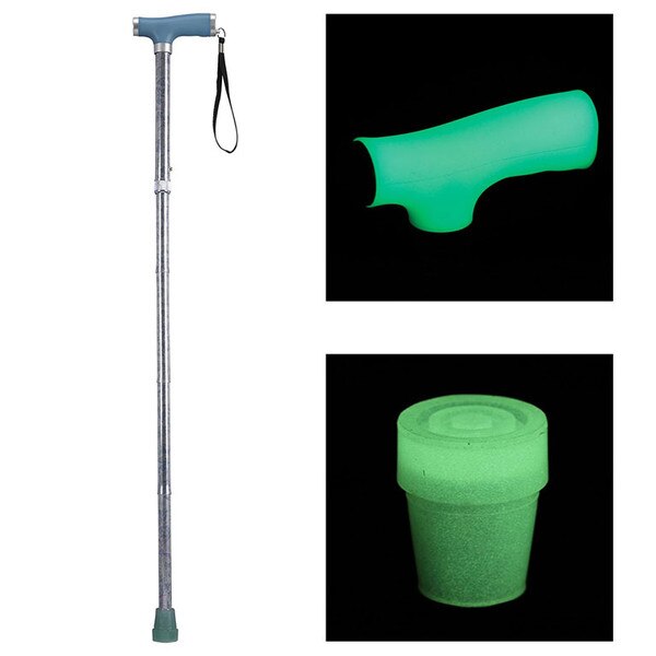 Folding Canes with Glow Grip Handle, Celebration, Standard Size | Med ...