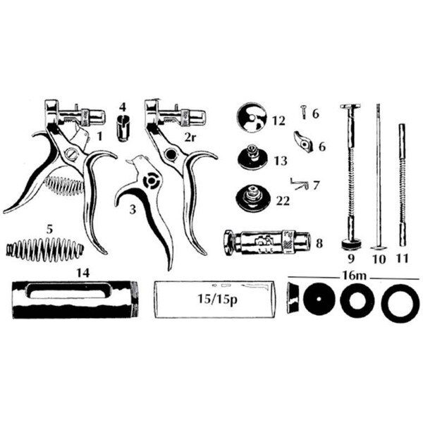 Jorvet Hauptner Syringe 10cc Complete Grip Repair Kit., J0031D01A | Med ...