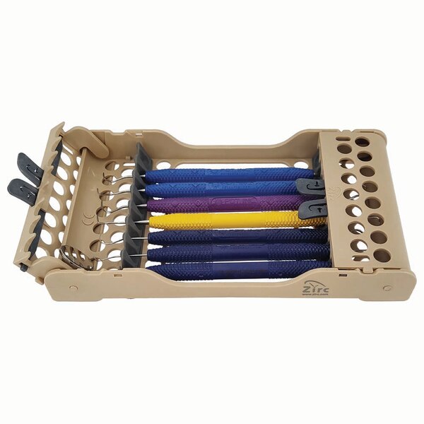 Small Animal Rainbow Prophy Kit, 7 InstrumentsTray and Dental Chart ...