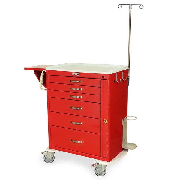 M-Series Tall Emergency Crash Cart with MD30-EMG1 Package, Standard ...