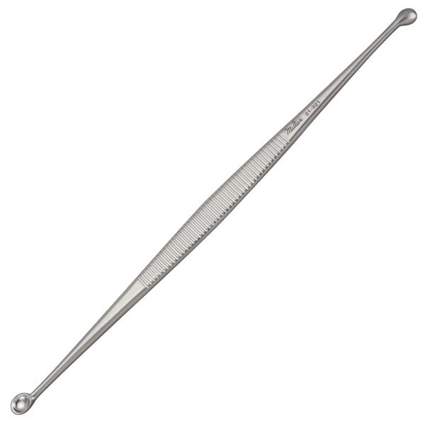 Miltex Martini Bone Curette, 5.5in, Double-Ended, 4mm and 5mm Round ...