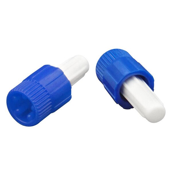 Standard Luer Lock Caps, Sterile, Single Packed, Blue, 100/box | Med ...