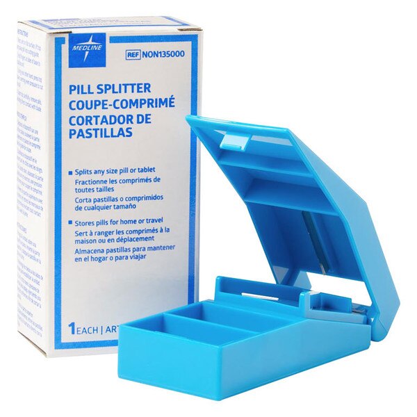 Pill Splitter, Blue, Individually Boxed, Each | Med-Vet International