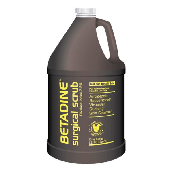 Betadine 7.5% Surgical Scrub Gallon, 4 Count | Med-Vet International