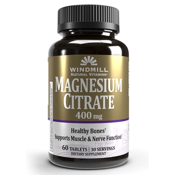 Magnesium Citrate, 400mg, 60 Tablets | Med-Vet International