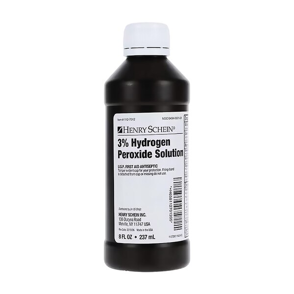 Hydrogen Peroxide 3%, 8oz/Bottle | Med-Vet International