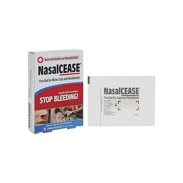 Nasalcease Nosebleed Kit First Aid, 5/Box | Med-Vet International