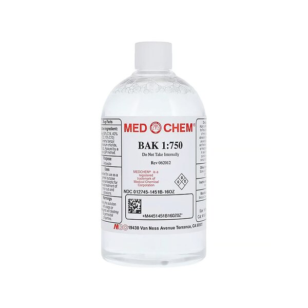 Benzalkonium Chloride Solution, 16oz Bottle | Med-Vet International