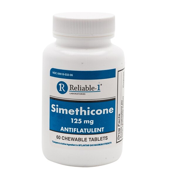 Simethicone, 125mg, Chews, 60 Tablets | Med-Vet International