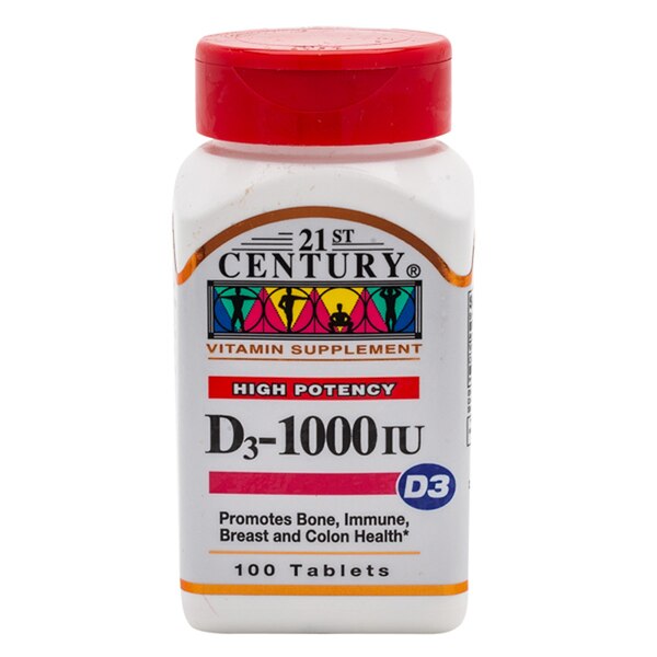 Vitamin D, 1000 IU, 100 Tablets | Med-Vet International