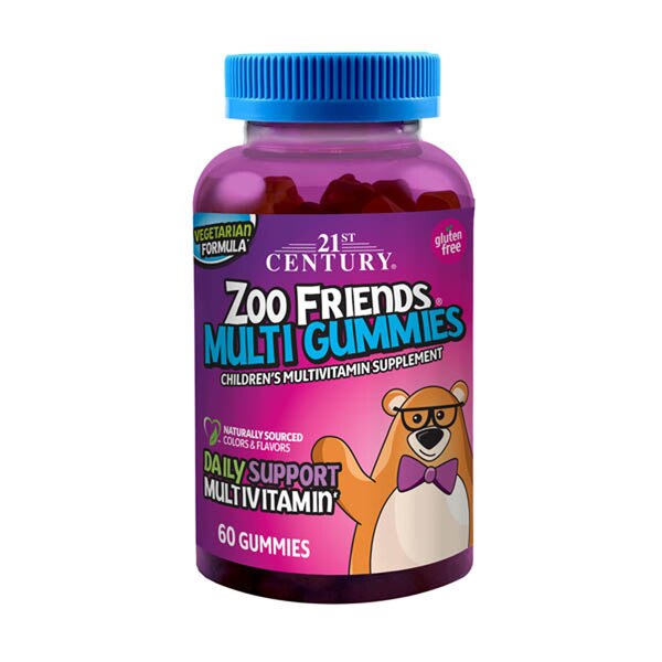 Zoo Friends Multivitamin, 60 Gummies | Med-Vet International