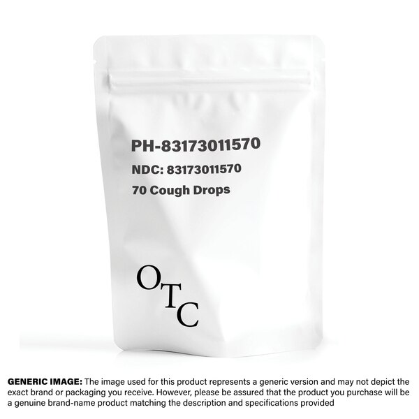 Cough Drops, Honey Lemon, 70 Drops | Med-Vet International