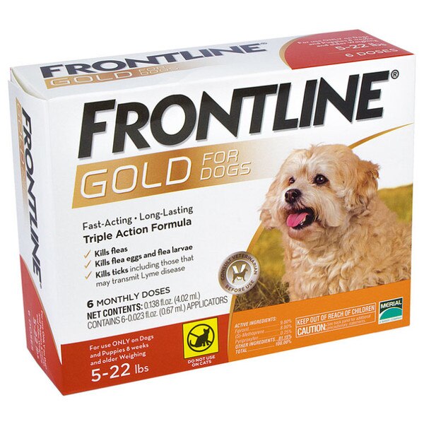 Frontline Gold For Dogs Reviews