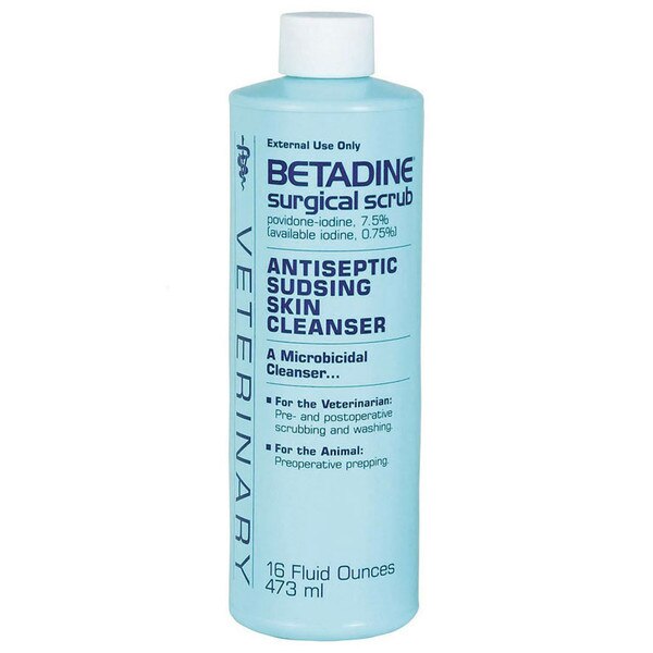 Betadine Surgical Scrub, 16 oz | Med-Vet International