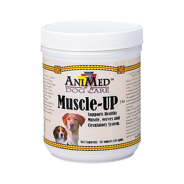 Animed, Dog Care, Muscle-Up Powder, Dog, 16 oz | Med-Vet International