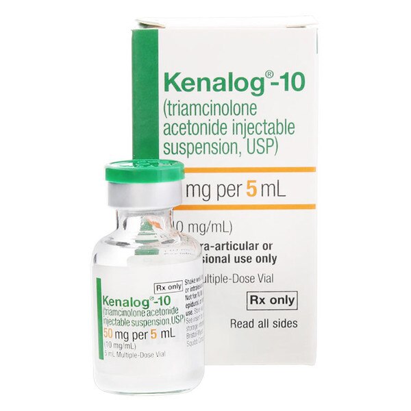 10mg/mL, 5mL Kenalog Injection (Triamcincolone Acetonide) | Med-Vet ...