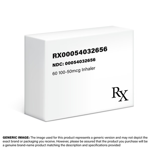 Fluticasone Propionate Salmeterol 100-50Mcg, 1 Pouch/Carton, 1 Inhaler ...