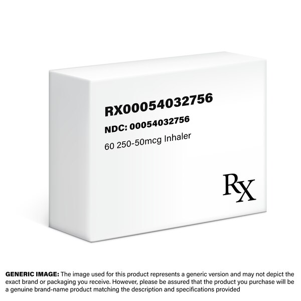 Fluticasone Propionate Salmeterol 250-50Mcg, 1 Pouch/Carton, 1 Inhaler ...