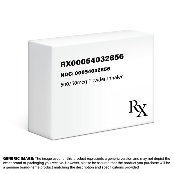 Fluticasone Propionate 500mcg/Salmeterol 50mcg,, Dry powder Inhaler, 60 ...