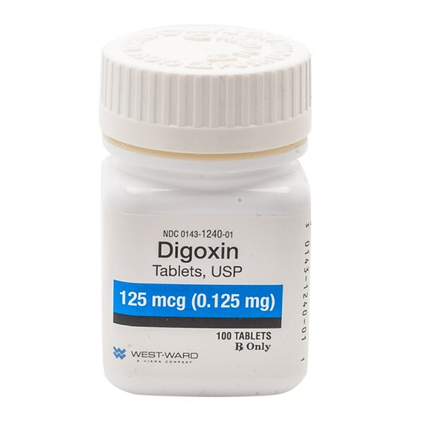 Digoxin, 0.125mg, 100 Tablets | Med-Vet International