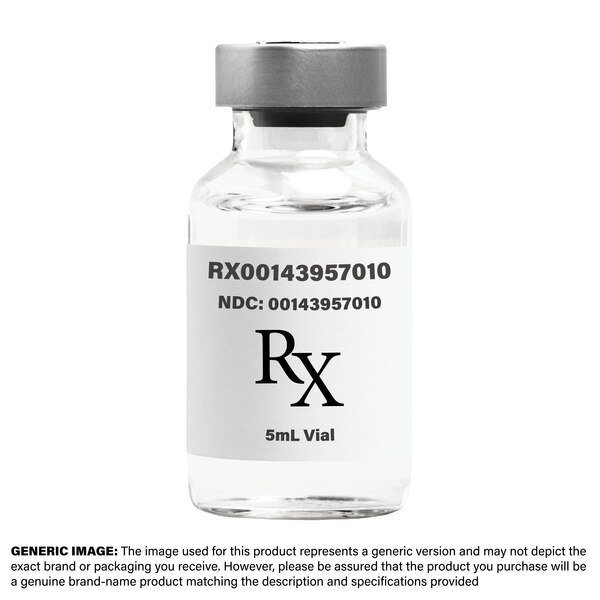 Sodium Ferric Gluconate Injectable, 5mL Vial, 10 Vials | Med-Vet ...