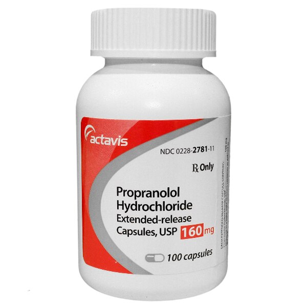 Propranolol HCl, Extended Release, 160mg, 100 Capsules | Med-Vet ...