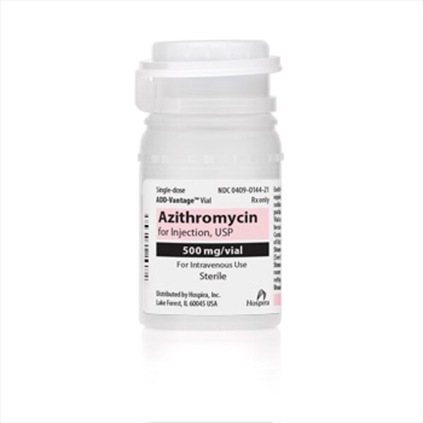 Azithromycin, Powder Solution for Injection, 500mg, 10 Vials | Med-Vet ...