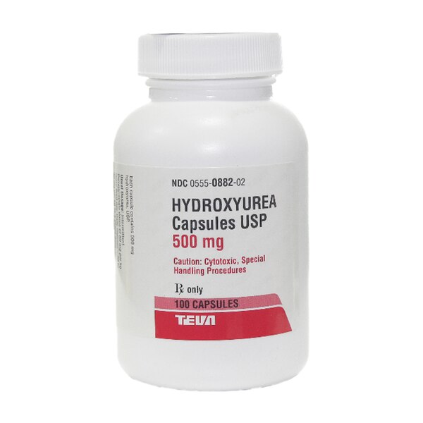 Hydroxyurea, 500mg, 100 Capsules | Med-Vet International