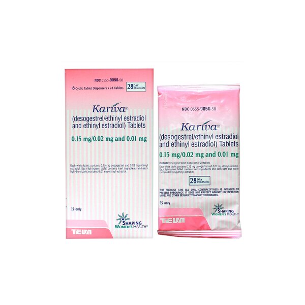 Kariva, 6x28 Blister Pack, 168 Tablets | Med-Vet International