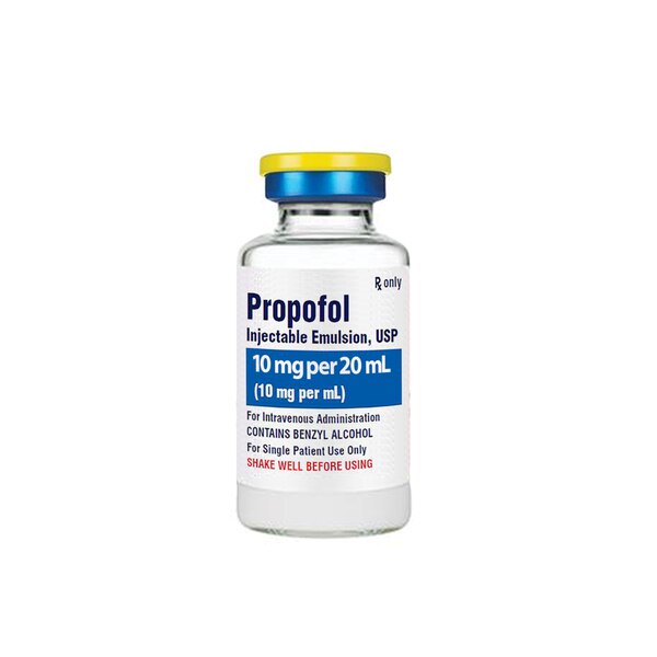 RX Propofol 1%, 10mg/mL, 20mL, 25/Pack | Med-Vet International