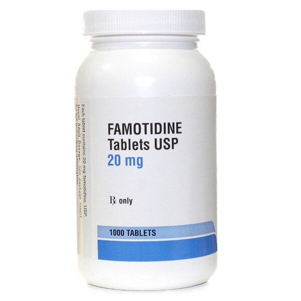 Famotidine Tablets, 20mg, 1000ct., Generic Pepcid | Med-Vet International