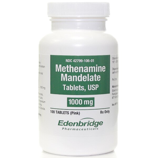 Methenamine Mandelate, 1gm, 100 Tablets | Med-Vet International