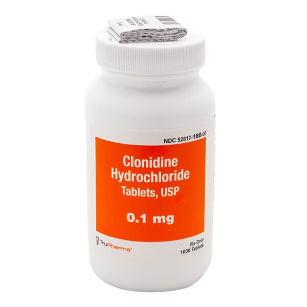 Clonidine, 0.1mg, 1000 Tablets | Med-Vet International